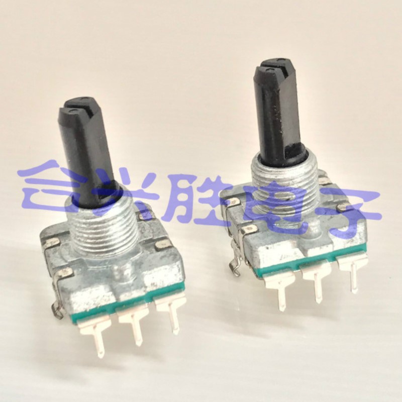 1PCS EC16 Rotary Encoder Damping No Positioning 24 Pulse Digital Potentiometer Shaft Length 20MM ...