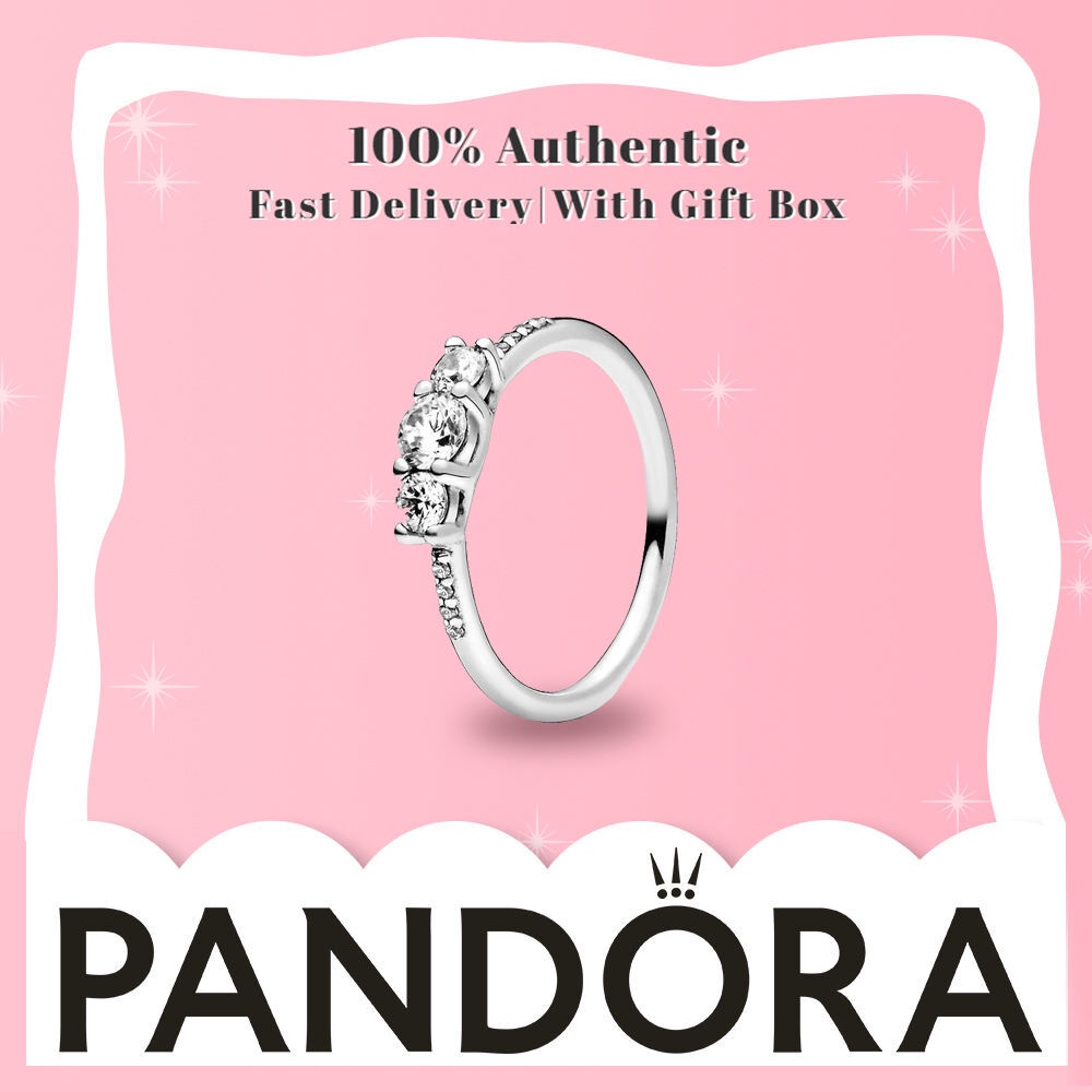 Pandora Fairy Tale Light Ring 925 Silver Female | Shopee Philippines