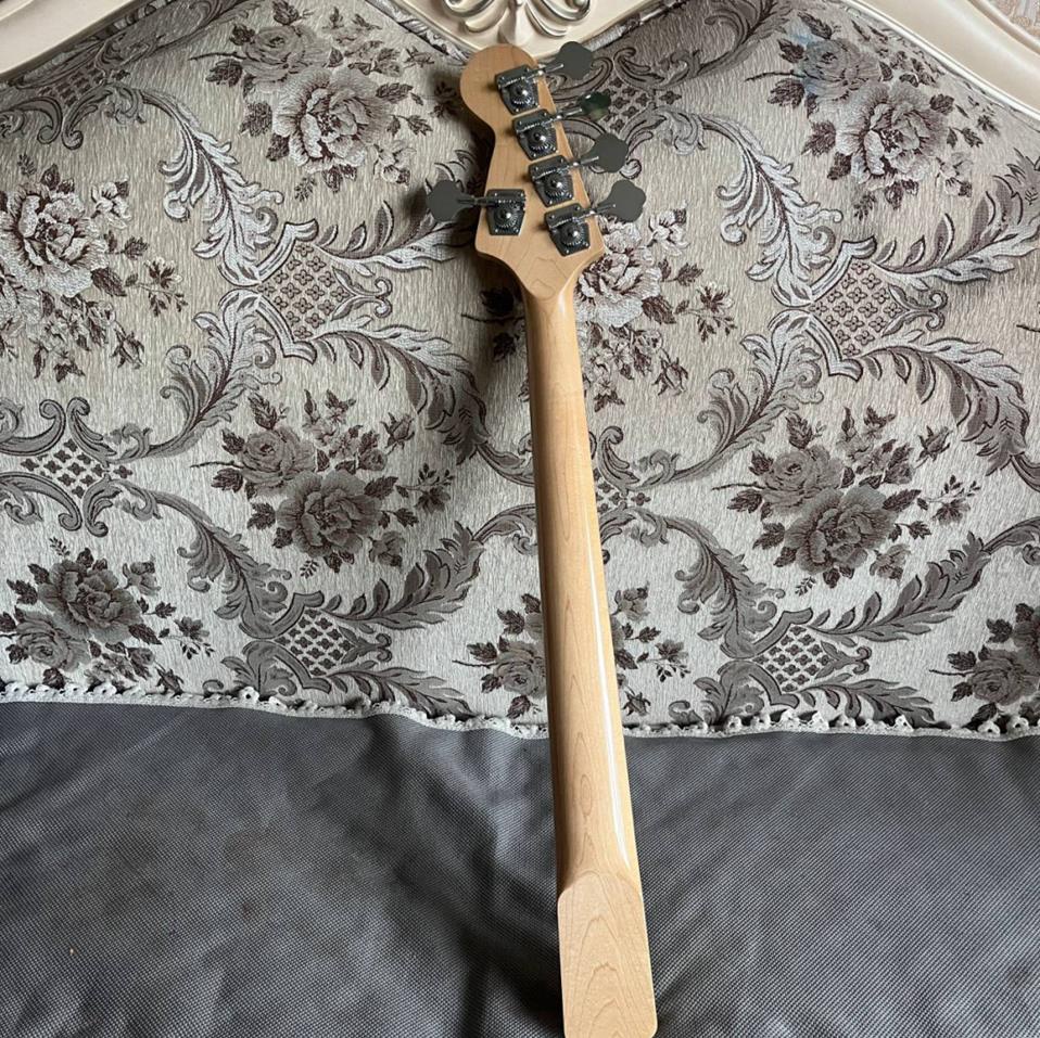 5 String Electric Bass Guitar Neck with Locking Tuners 20 Fret ...