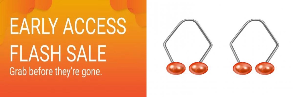 2Pcs Easy to use: You can wear our dimple maker anytime and anywhere ...