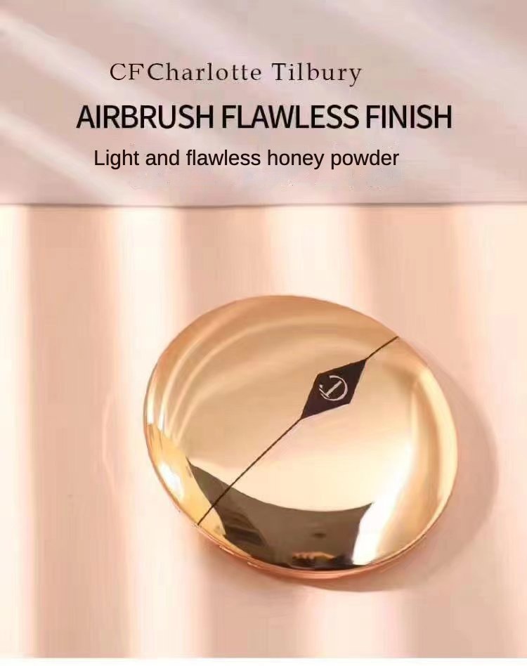 British CT Pressed Powder Sample CharlotteTiIbury0.8g Mini Oil Control ...