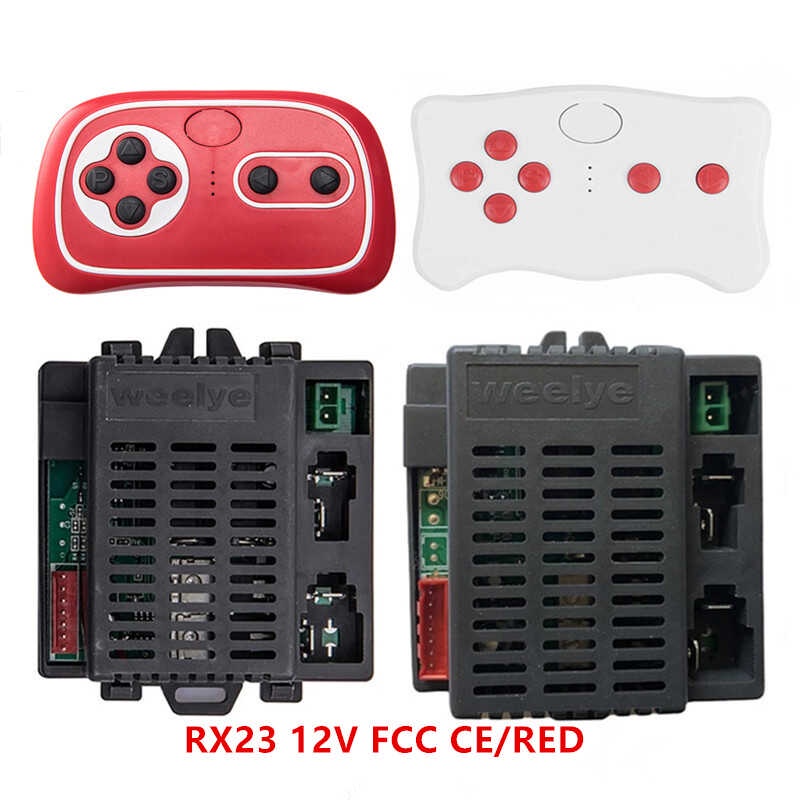 Weelye RX23 12V Elektrikong kotse para sa mga bata ng laruan 2.4G remote control transmitter ...