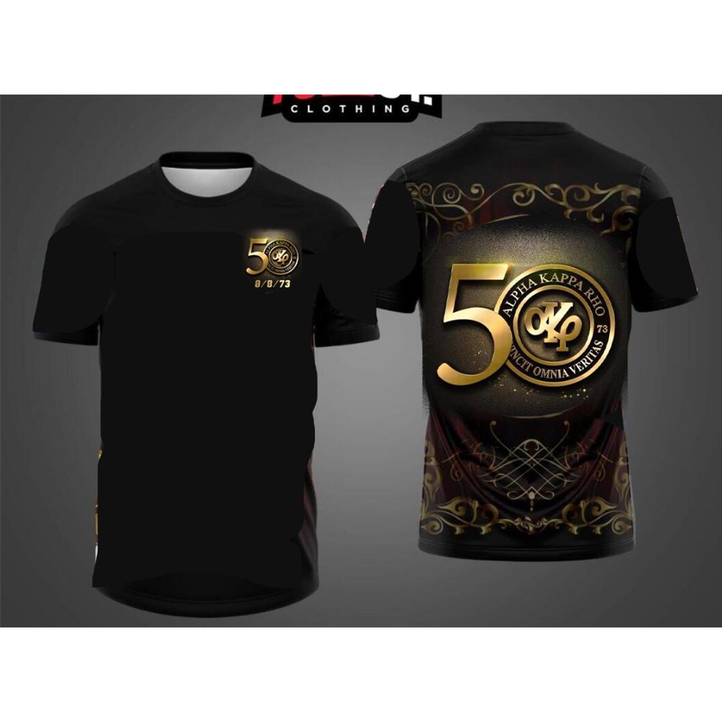 2023 hot 1973 Alpha Kappa Rho Full Sublimation Frat Shirt (Contact the ...