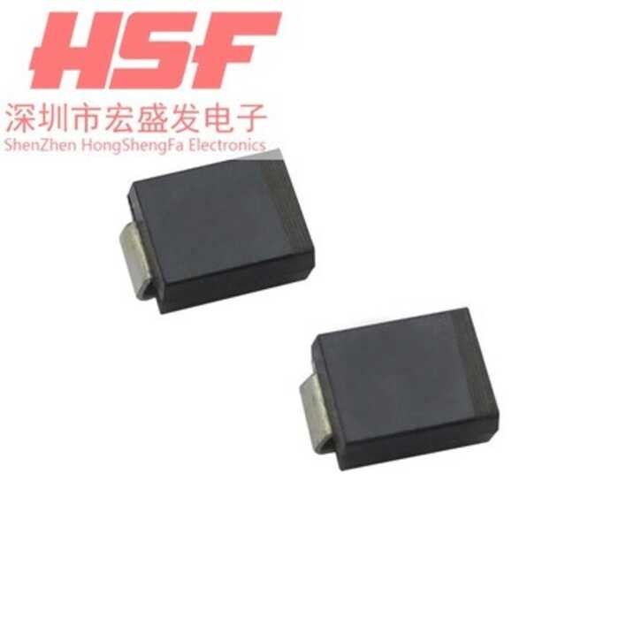 Surface mounted Schottky diode SS26 B type 2A/60V (20 pieces) | Shopee ...