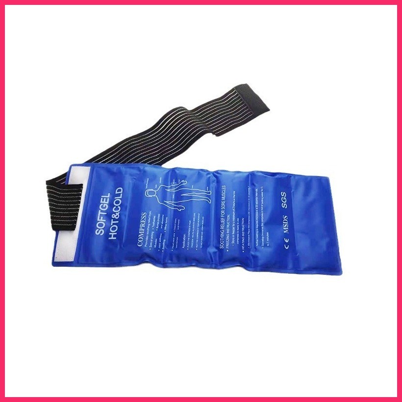 ☢︎ Hot Compress Ice Pack Medical Joint Pain Knee Ankle Sprain Swelling ...