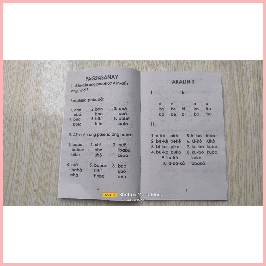 ♞Ang ABAKADA Book (10 PIECES) Pangunahing Hakbang ng Pagbasa (Makapal ...
