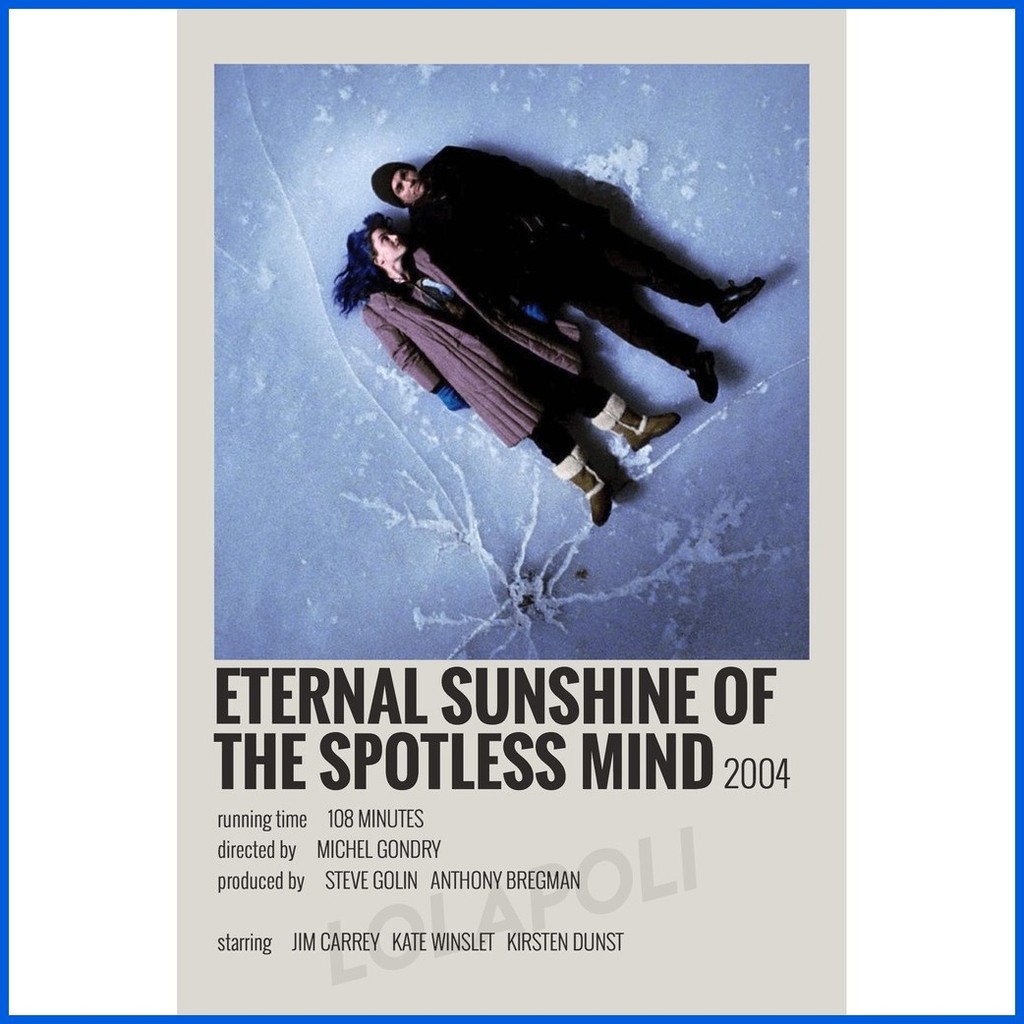 ∏ ♟ ⊕ Eternal Sunshine of The Spotless Mind Film Poster | Shopee ...