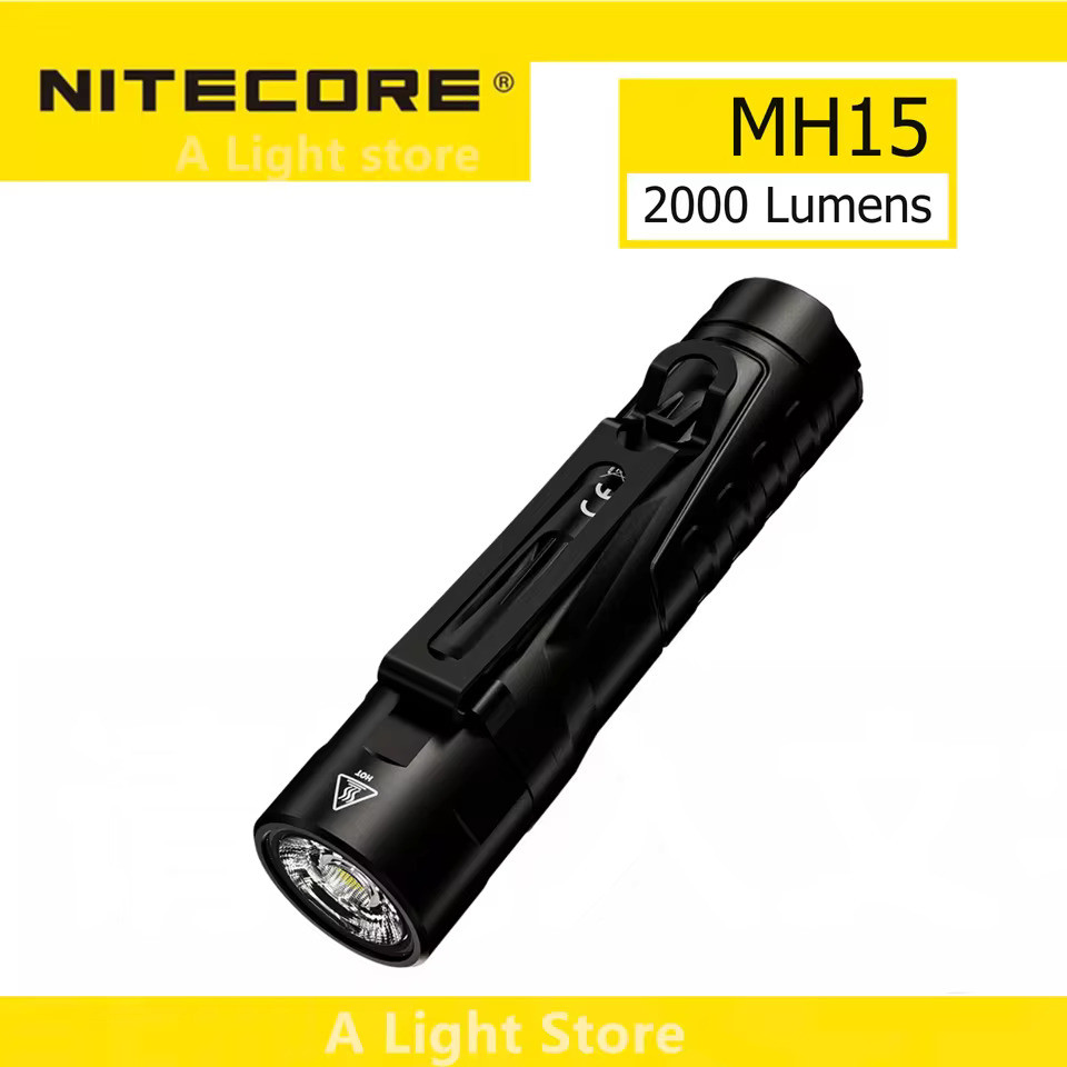 NITECORE MH15 power bank Flashlight 2-in-1 EDC Flashlight 5000mAh Power ...