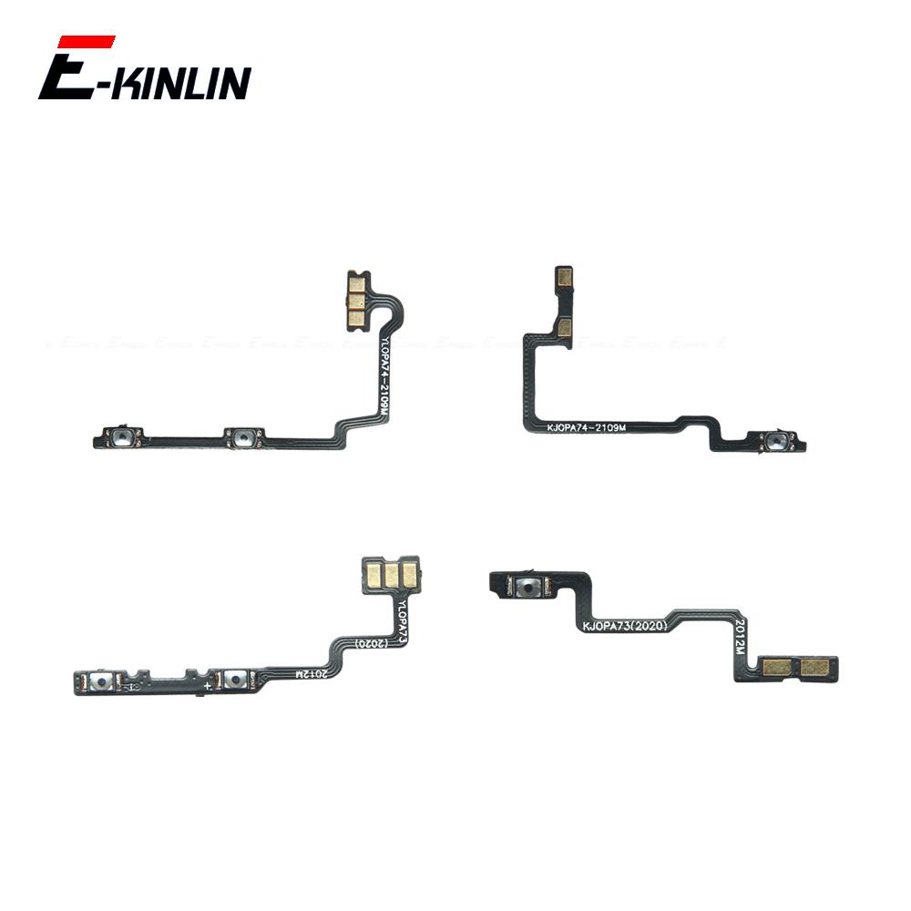 Mute Switch Power Key Ribbon Repair Parts For OPPO A72 A73 A73s A74 4G ...