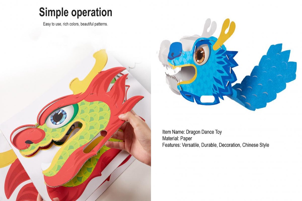 Dragon Dance Toy Interactive Dragon Dance Toy Diy Dragon Dance Kit for ...