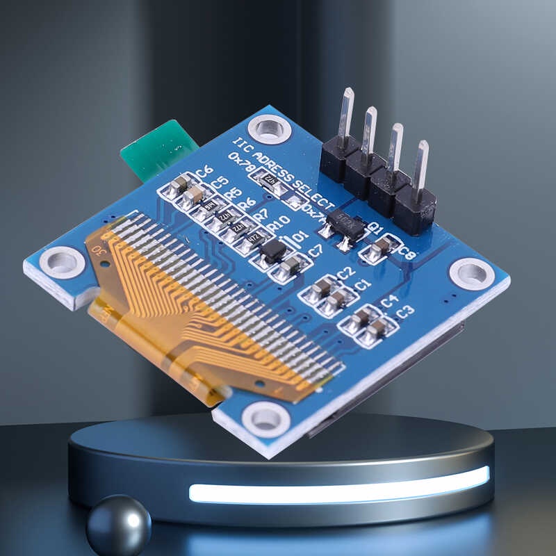 128x64 Pixel Small OLED Display Module I2C IIC Self-Luminous OLED ...