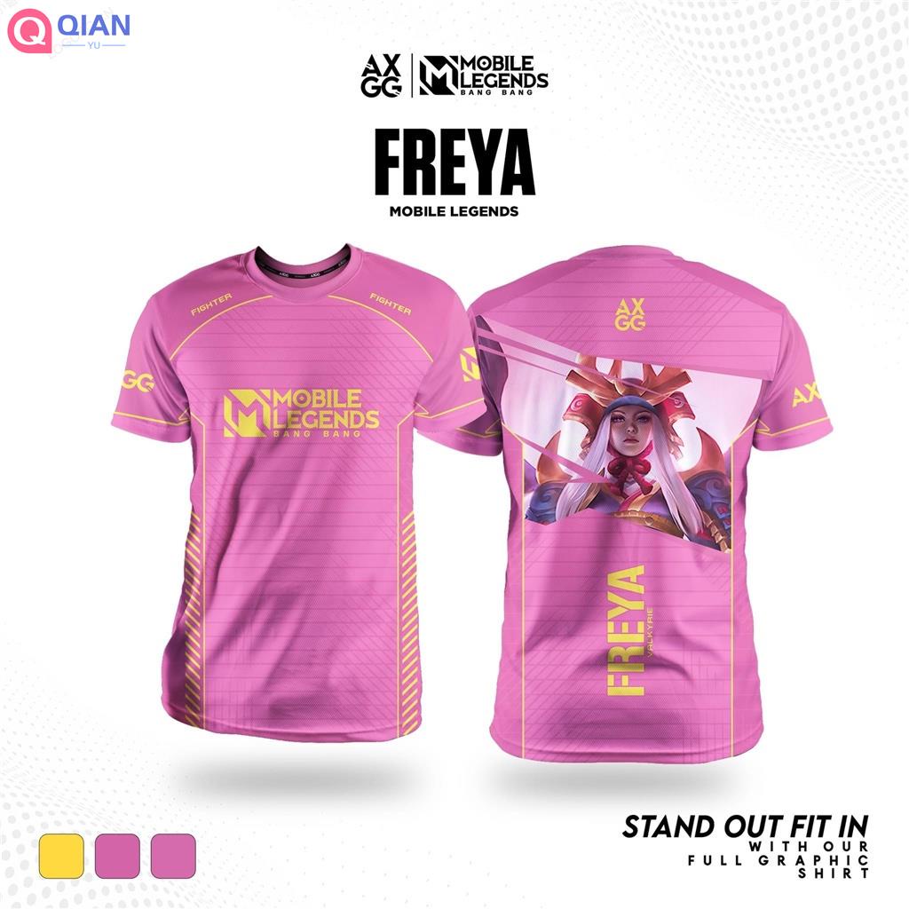 T shirt Anime jersey Gaming Mobile Legends JERSEY GAMING MOBILE LEGENDS ...