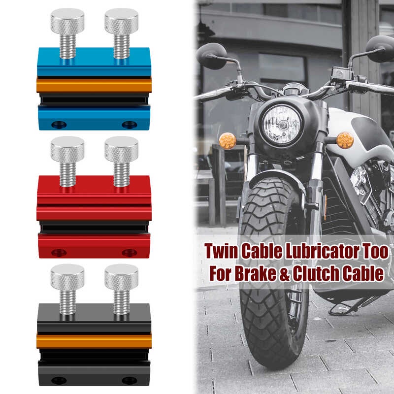 Vehicle Cable Lubricator Aluminum Motorcycle Cable Lube Tool Premium ...