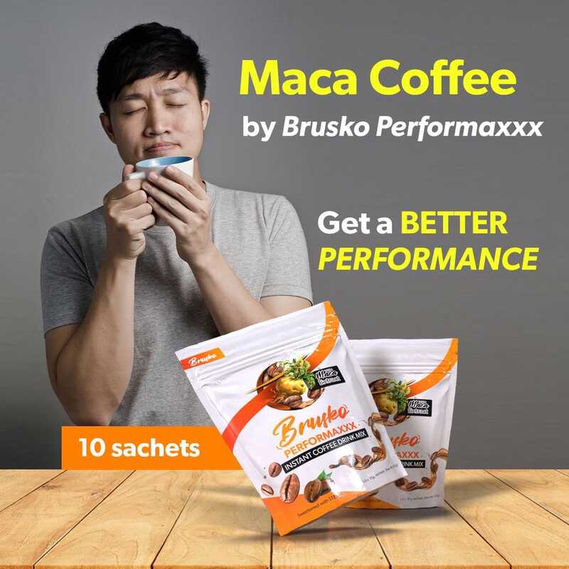 BRUSKO PERFORMAXX INSTANT Coffee Inumin MIX SA Isang Ekstrakto ...