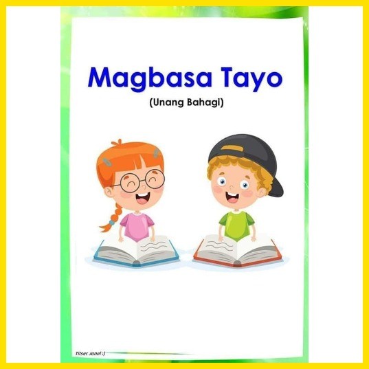Magbasa Tayo (Unang Bahagi) Reading booklet for kids | Shopee Philippines