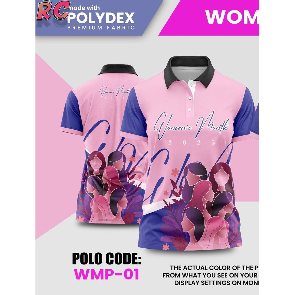 2025 NEW Design Women's Committee POLO shirt NATIONAL WOMEN'S MONTH ...