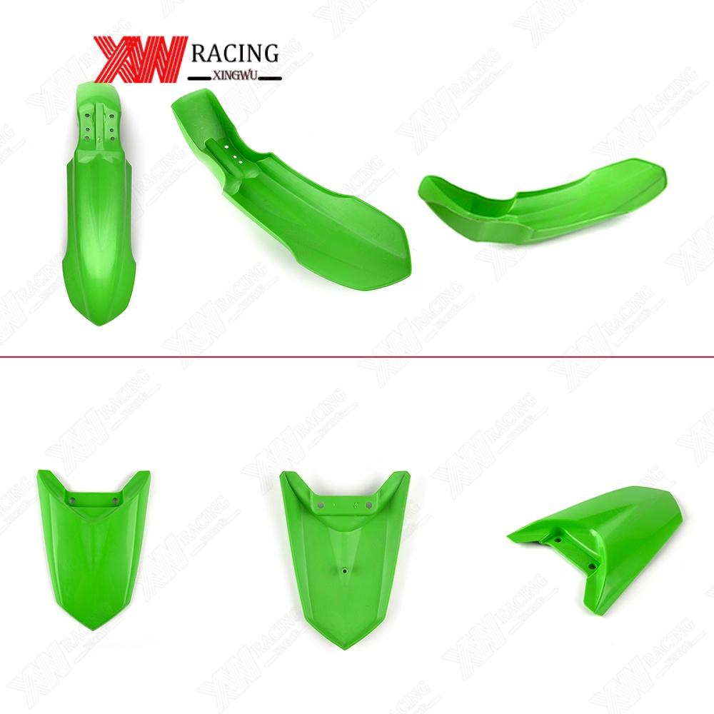 Dirt Bike Plastic Body Kit Fairing Front Side Fender Rear Mudapron ...