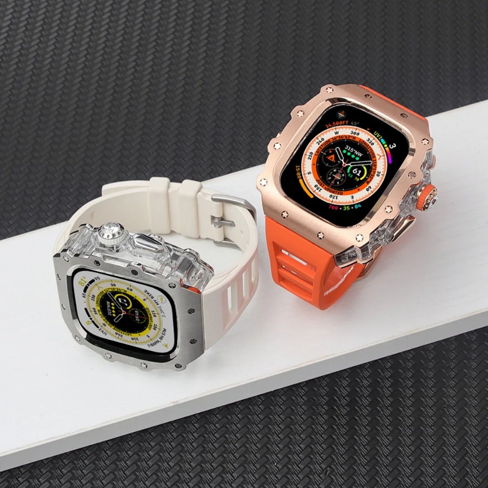 Stainless Steel Case for Watch Ultra 2 Band 49mm 45mm 44mm Modification ...
