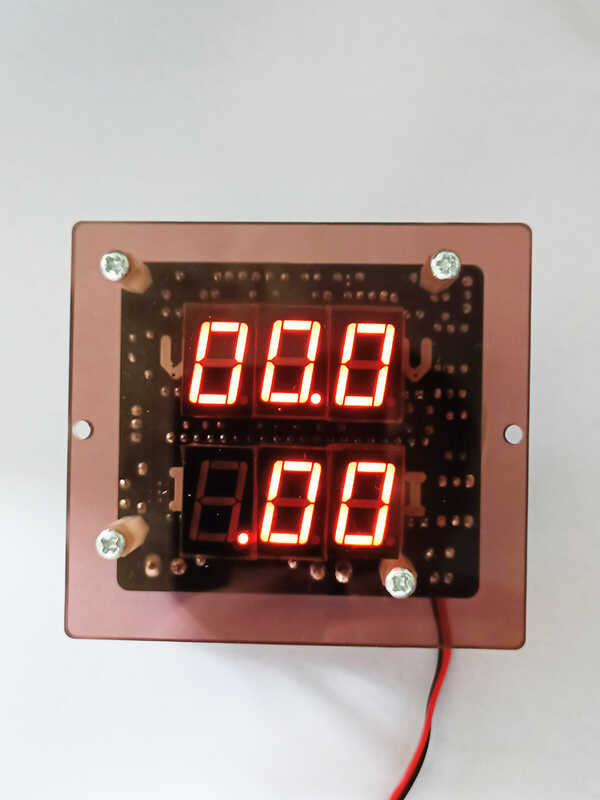 DIY kit for digital DC voltmeter and ammeter integrated meter head ...