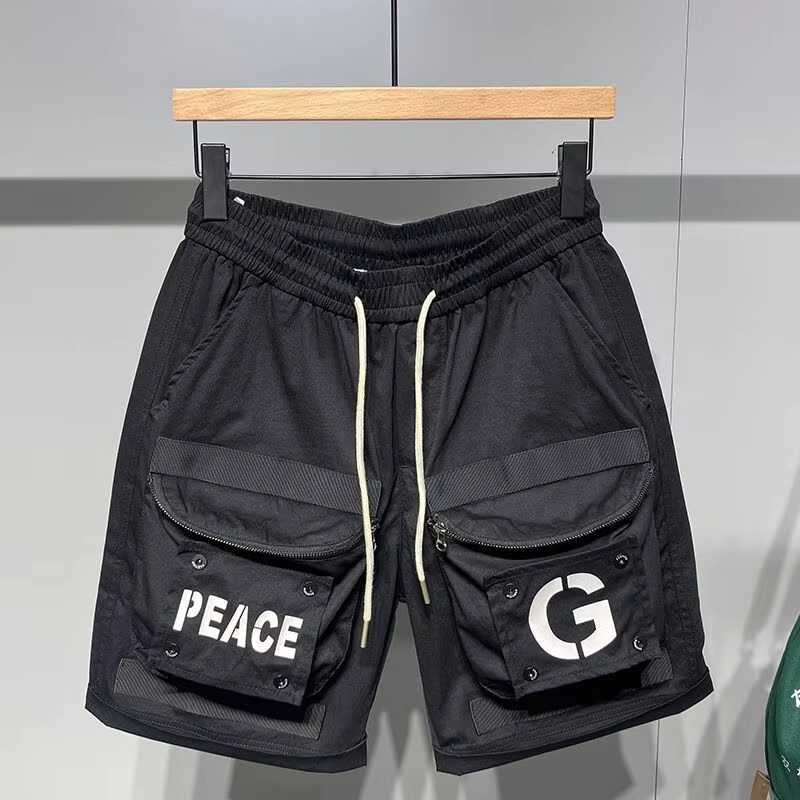 Aa Men's Multiple Pockets Cargo Gym Shorts Loose Fitting Casual Summer ...