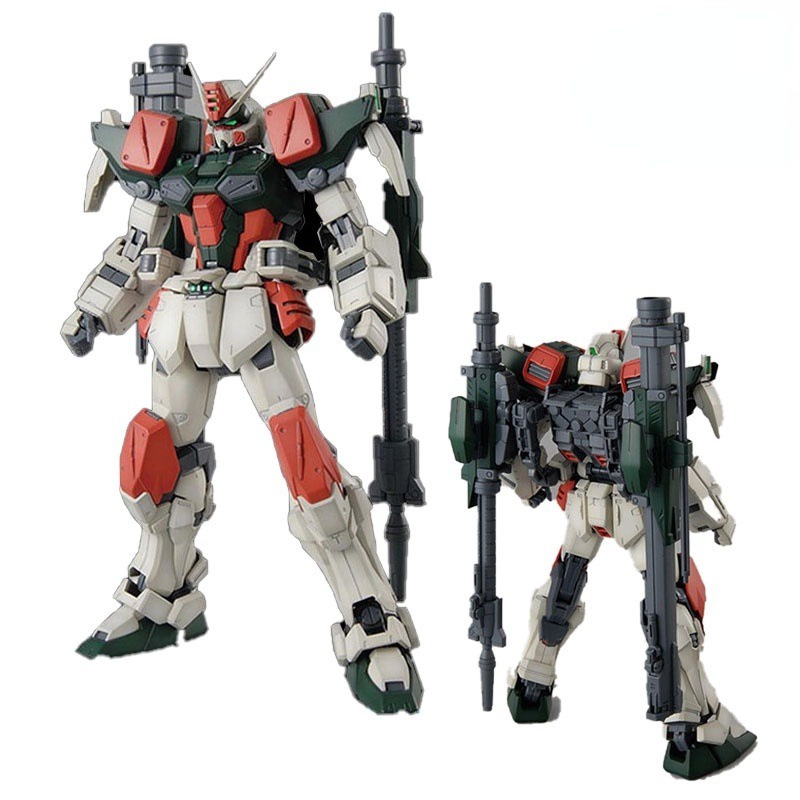 Figure MG 1/100 GAT-X103 Buster BUILDERS BEGINNING G Assembling Model ...