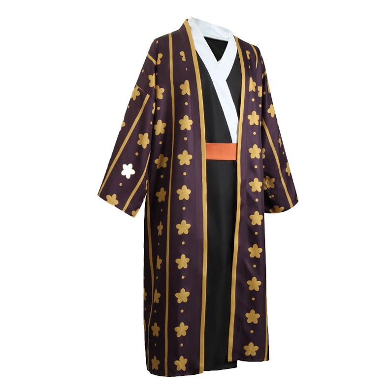 One Piece Trafalgar Law/Trafalgar D Water Law Cosplay Costume Kimono ...