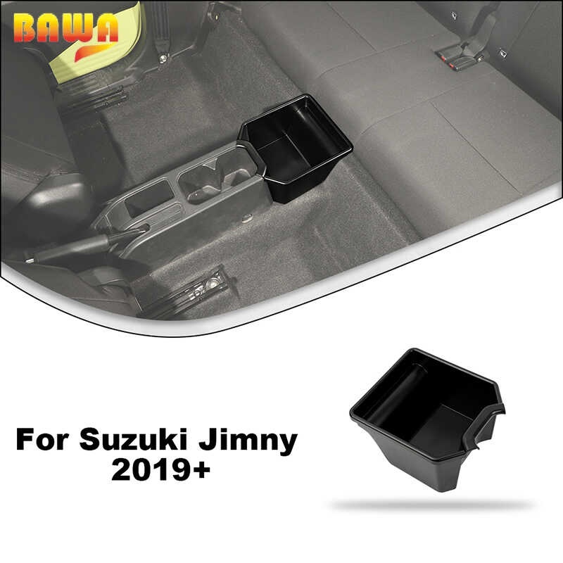 BAWA Car Rear Storage Box For Suzuki Jimny 2019 2020 2021 2022 2023 Interior Stowing Tidying ...