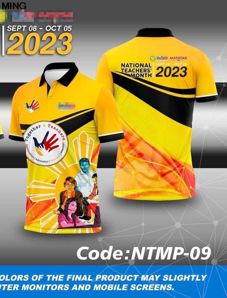 MING MATATAG UNIFORM SUBLIMATION CODE-NTMP-09 DEPED BADGE NATIONAL ...