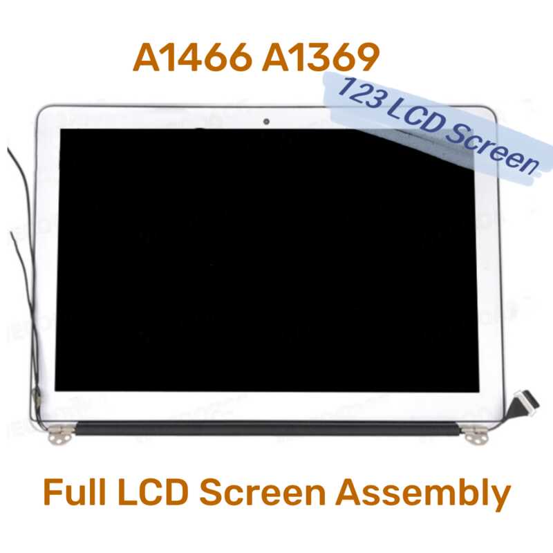 Air New 13 Inch Account A1466 A1369 LCD Display Screen At Full Assembly ...