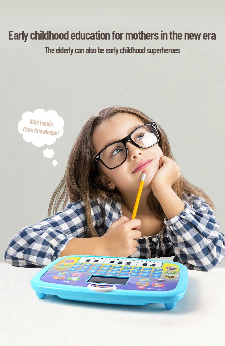 Kids Educational Learning Computer Tablet Learning Toys Baby Character ...