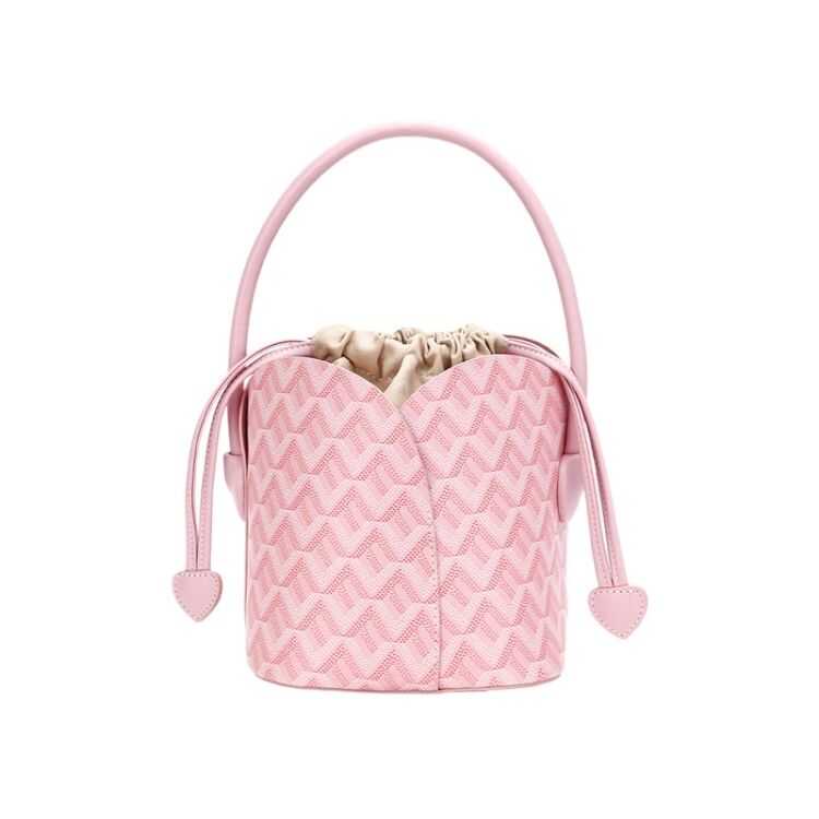 EMO Petal Bucket Bag Women's Commuting Niche Design Hand-carrying Light ...