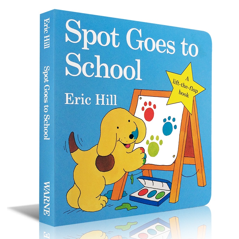 Milu Gift Audio Spot Goes To School Board Book Eric Hill Story Book ...