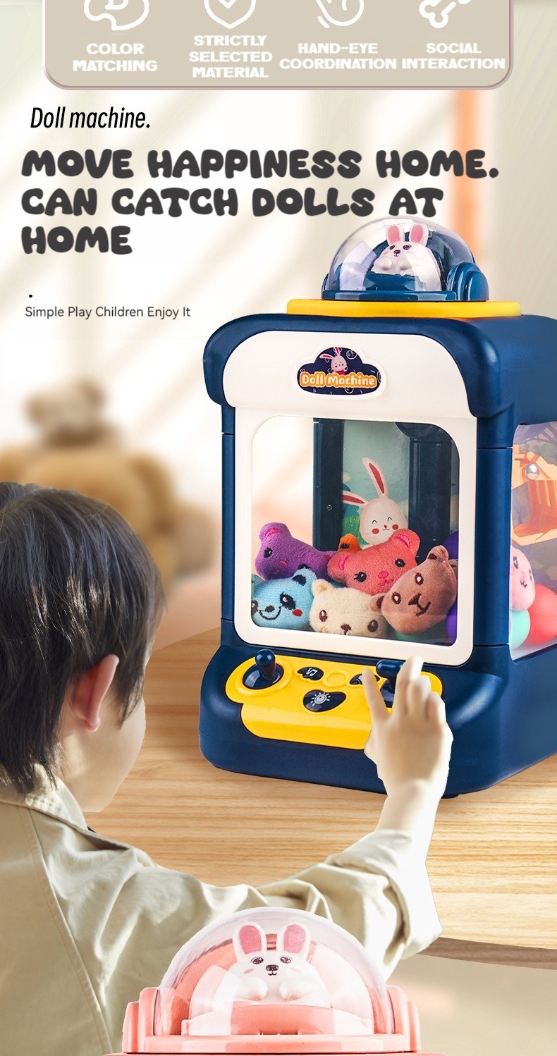 Mini Auto Claw Machine Toy for Kids Vending Machine Toy Arcade Game ...