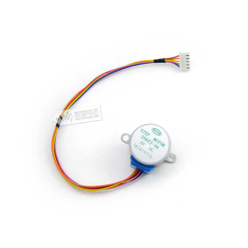 Micro snow 5V stepper motor 5-wire 4-phase deceleration stepper motor ...