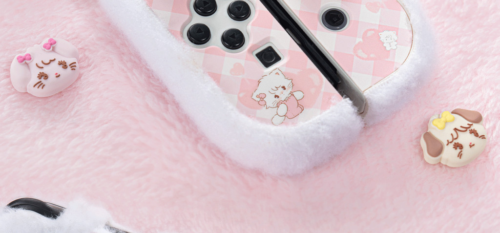 Geekshare Mikko Co-branded Plush Hard Protective Case for Nintendo ...