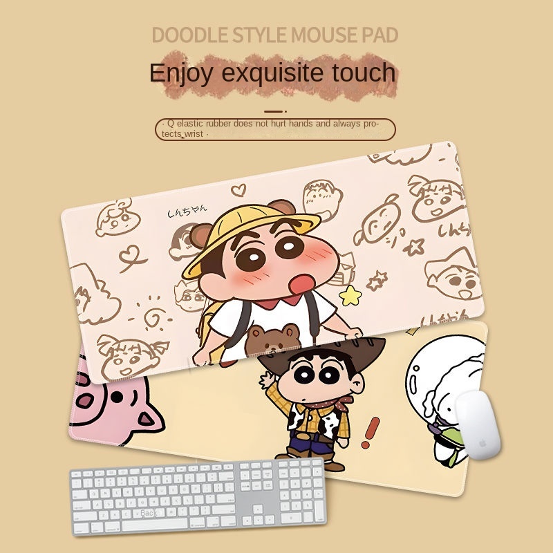 Crayon Shin-chan Oversized Mouse Pad 900x400 Anime Soft Anti-slip XXL ...