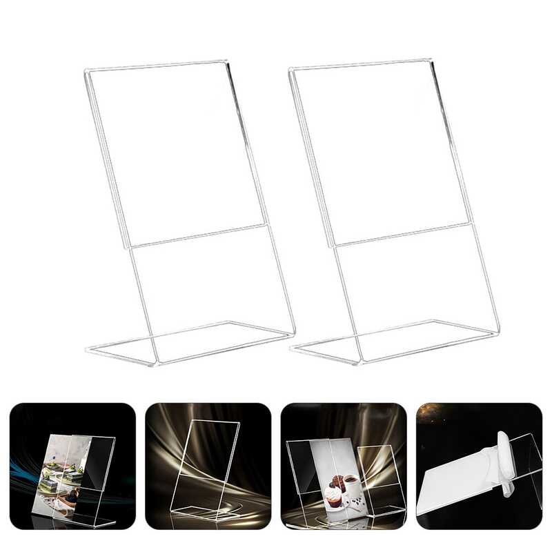 3-Piece Exhibition Stand, Menu Booklet Stand, Advertising Frame, Wall ...