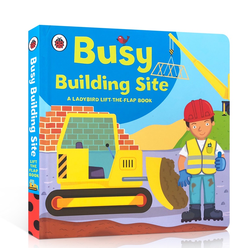 milu Busy Building Site Toddler Picture Book Lift-the-flap Book Busy ...