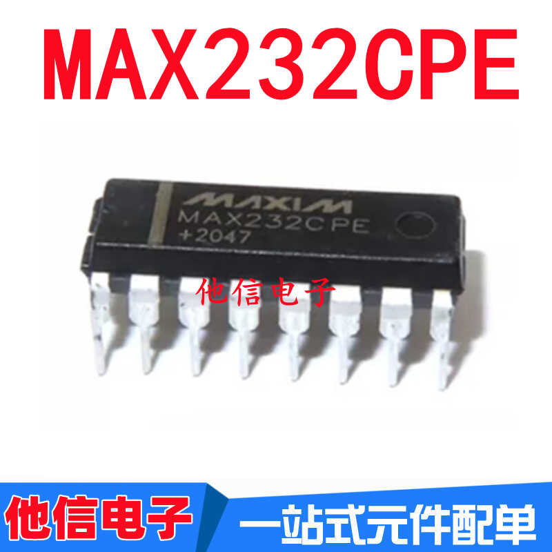 New MAX232 MAX232CPE MAX232EPE DIP16 serial communication conversion chip | Shopee Philippines