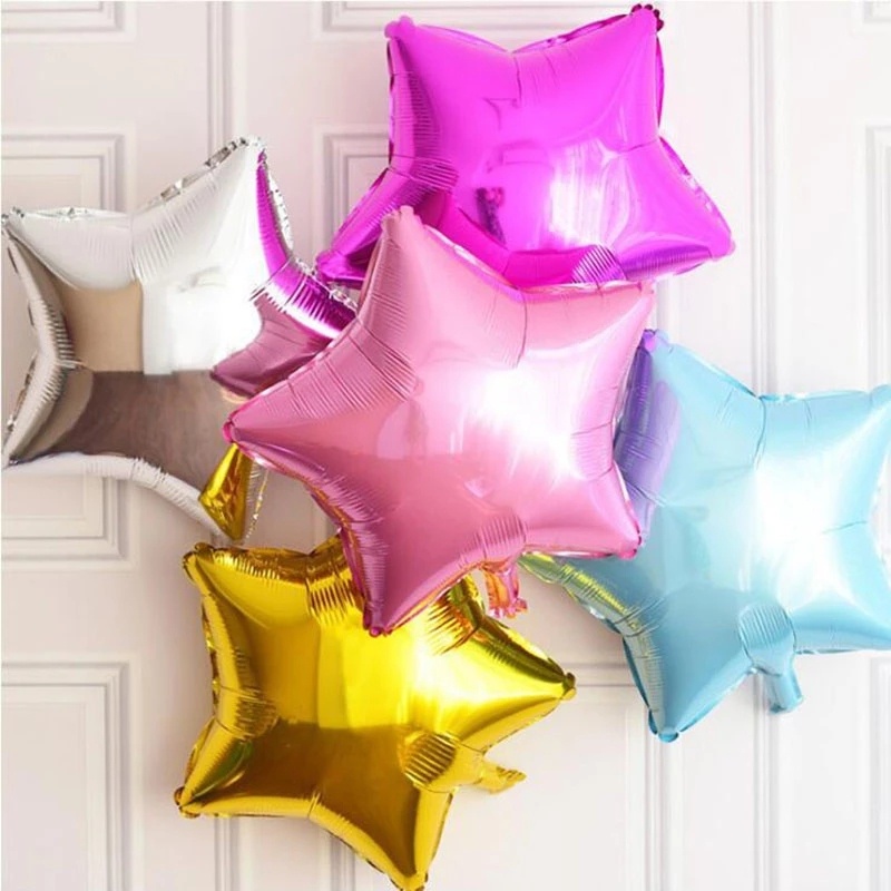 Five-pointed Star Balloon Inflatable Foil Balloon Wedding Christmas ...