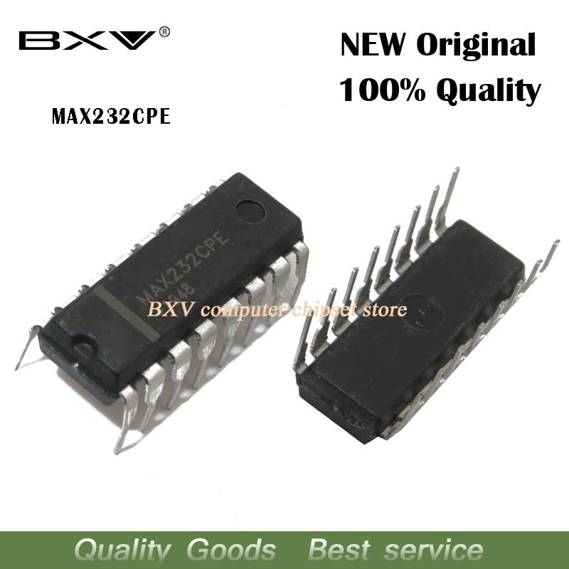 10PCS MAX232CPE DIP16 MAX232C DIP MAX232 DIP-16 MAX232EPE RS-232 Drivers/Receivers IC | Shopee ...