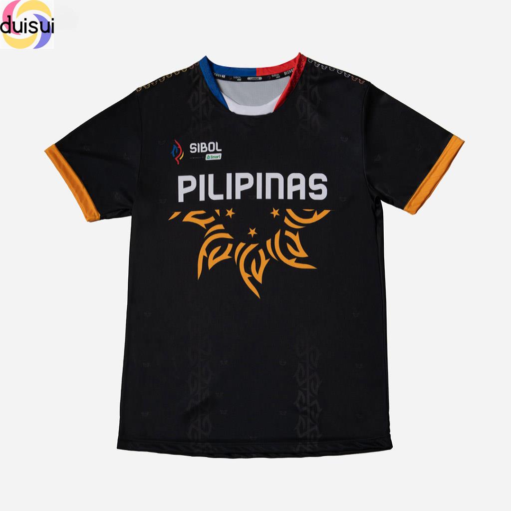 【duisui】 SIBOL Black Jersey 2023 Pilipinas Jersey 2023 Esports Jersey Ph Sibol Shirt Team Jersey ...