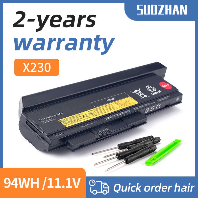 11.1v 94wh 9cell X230 Lenovo Original New Laptop Battery Thinkpad X220I ...