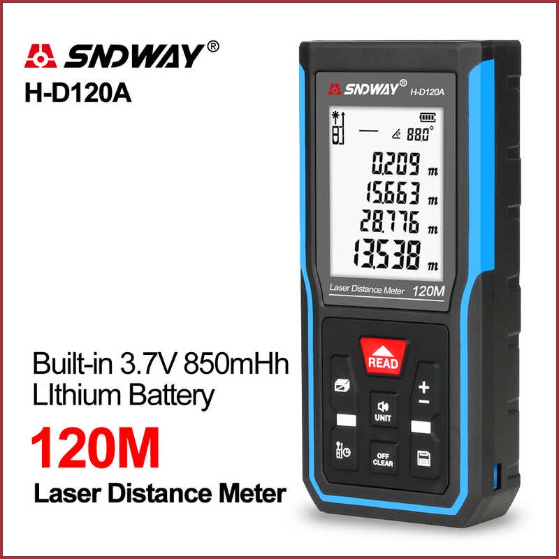 SNDWAY Laser Rangefinder 50m 70m 100m 120m Hunting Rangefinder Digital ...