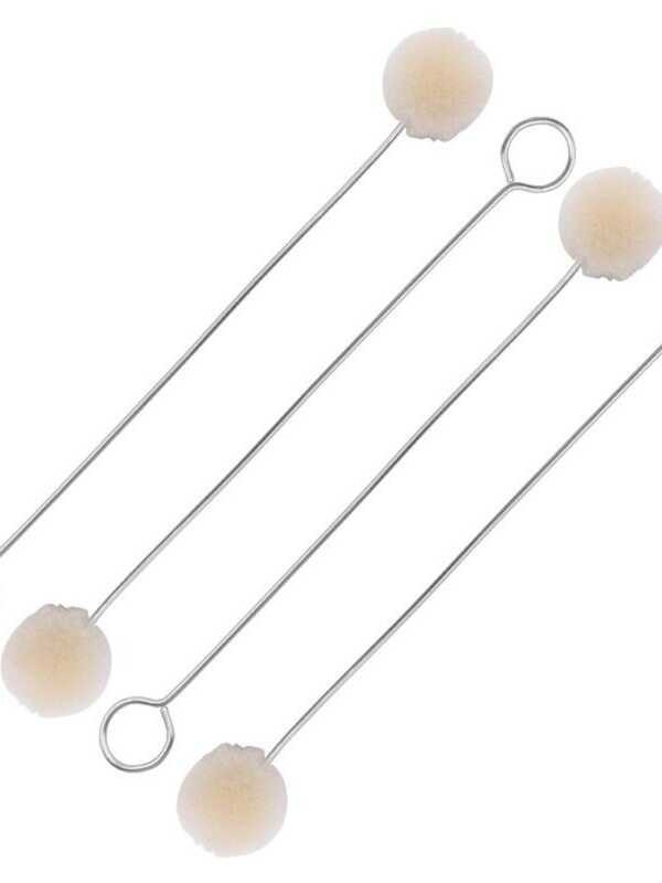 Wool ball brush, primer, ink, paint brush, wool ball, small brush ...