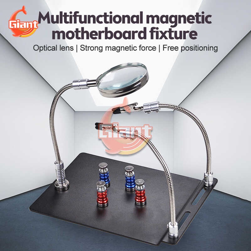 Magnetic PCB Circuit Board Holder Flexible Arm Third Hand Welding ...