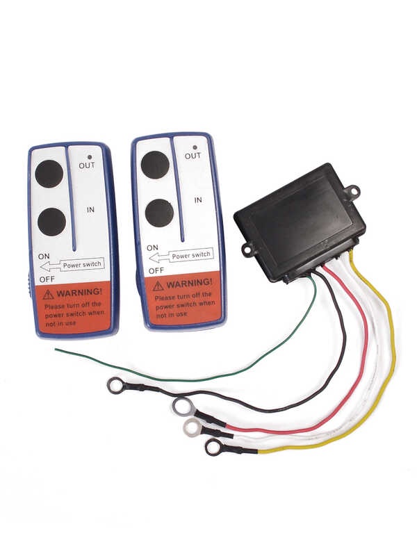 2PCS 2.4G 12V 24V 50M Digital Wireless Winches Remote Control ...