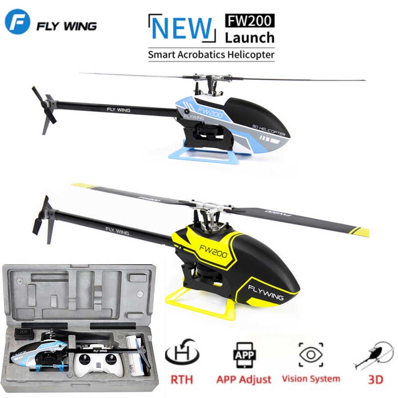 FLYWING FW200 RC Helikopter 8CH 3D Smart GPS Vision System Metal Indoor ... FLYWING FW200 RC Helikopter 8CH 3D Smart GPS Vision System Metal Indoor ...