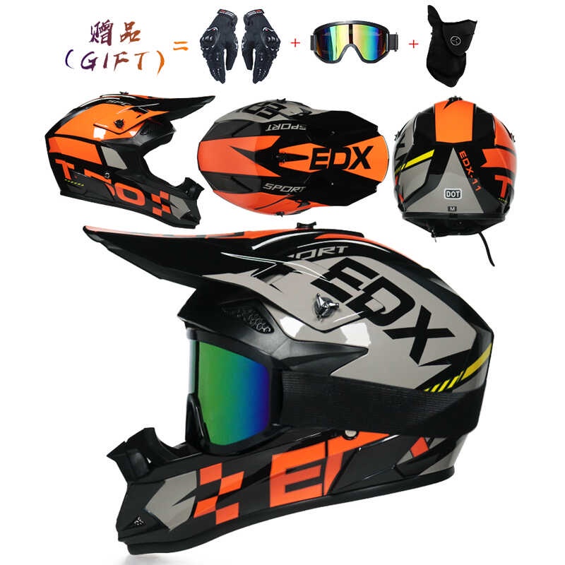Motocross Off Road Professional Atv Cross Helmets Mtb Dh Racing ...