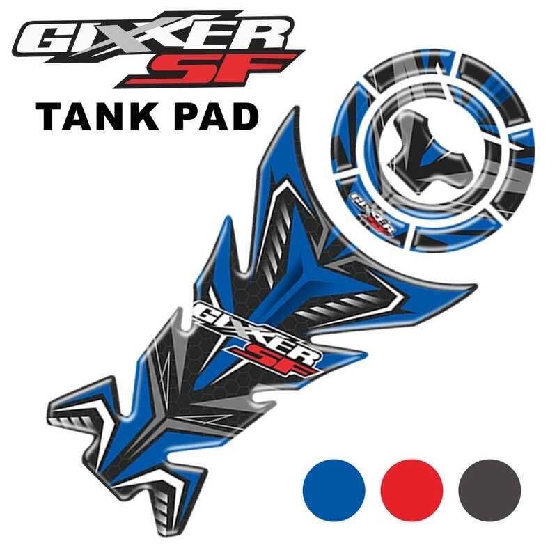 Modified 3D Gixxer Sticker Motorcycle Tank Pad Protector Decal Kit Para ...